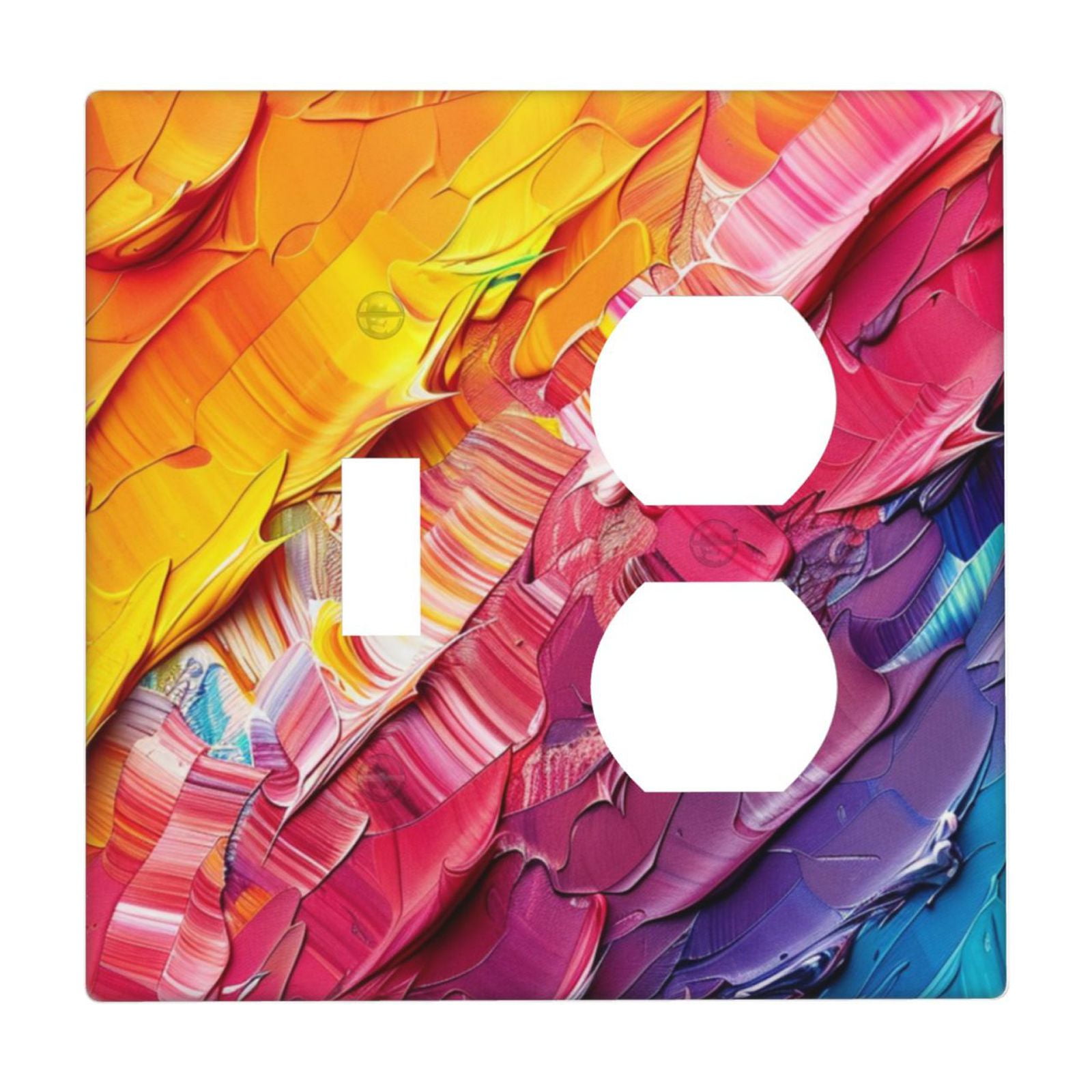 Rainbow Colorful Pride Light Switch Cover Decorative Switch Plates and ...