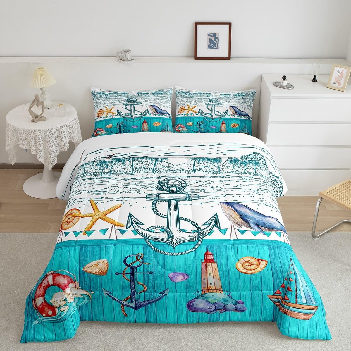Rainbow Comforter Set Twin Snails Bedding Sets For Kids Boys Girls ...