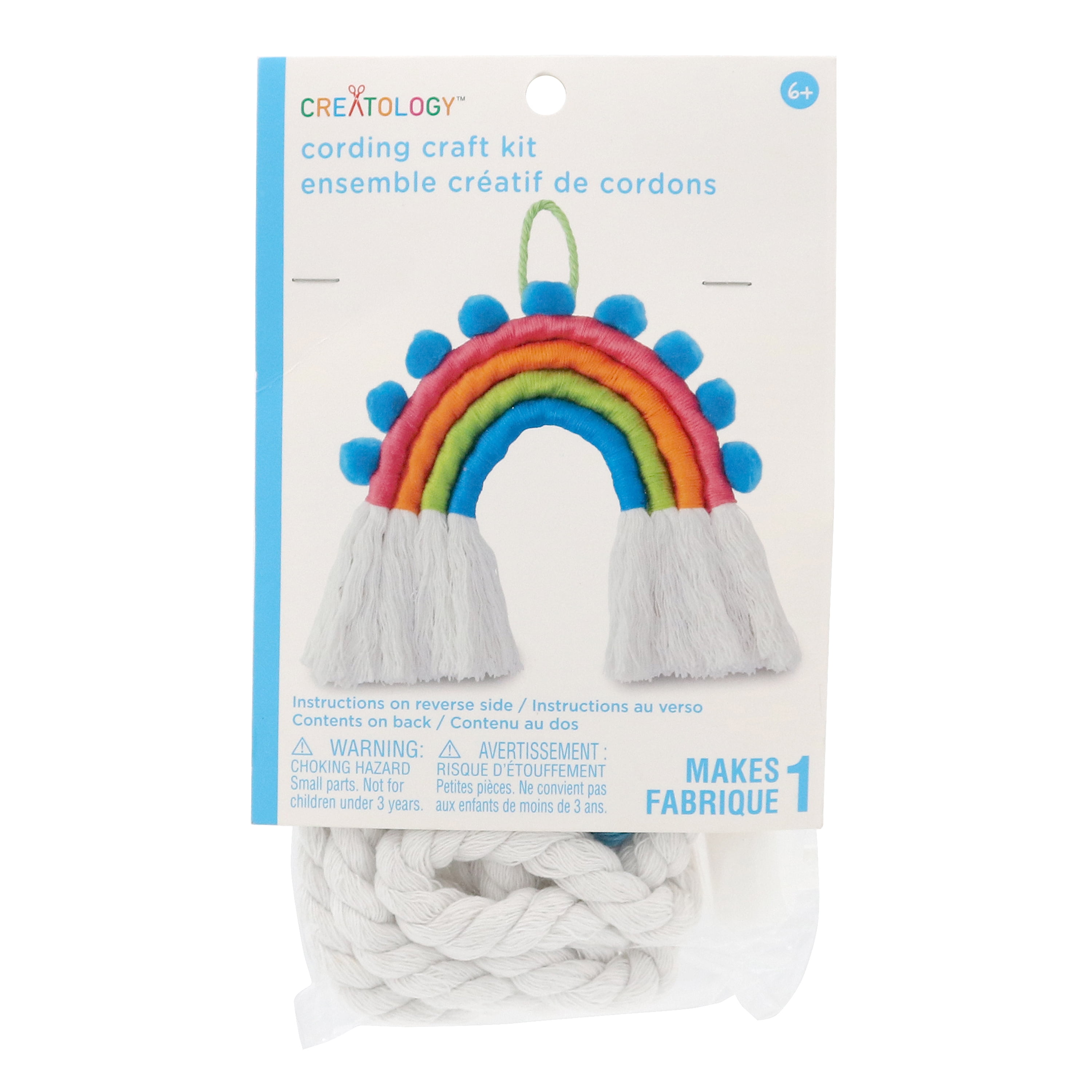 Rainbow Cording Craft Kit by Creatology™ - makes 1 project - Walmart.com