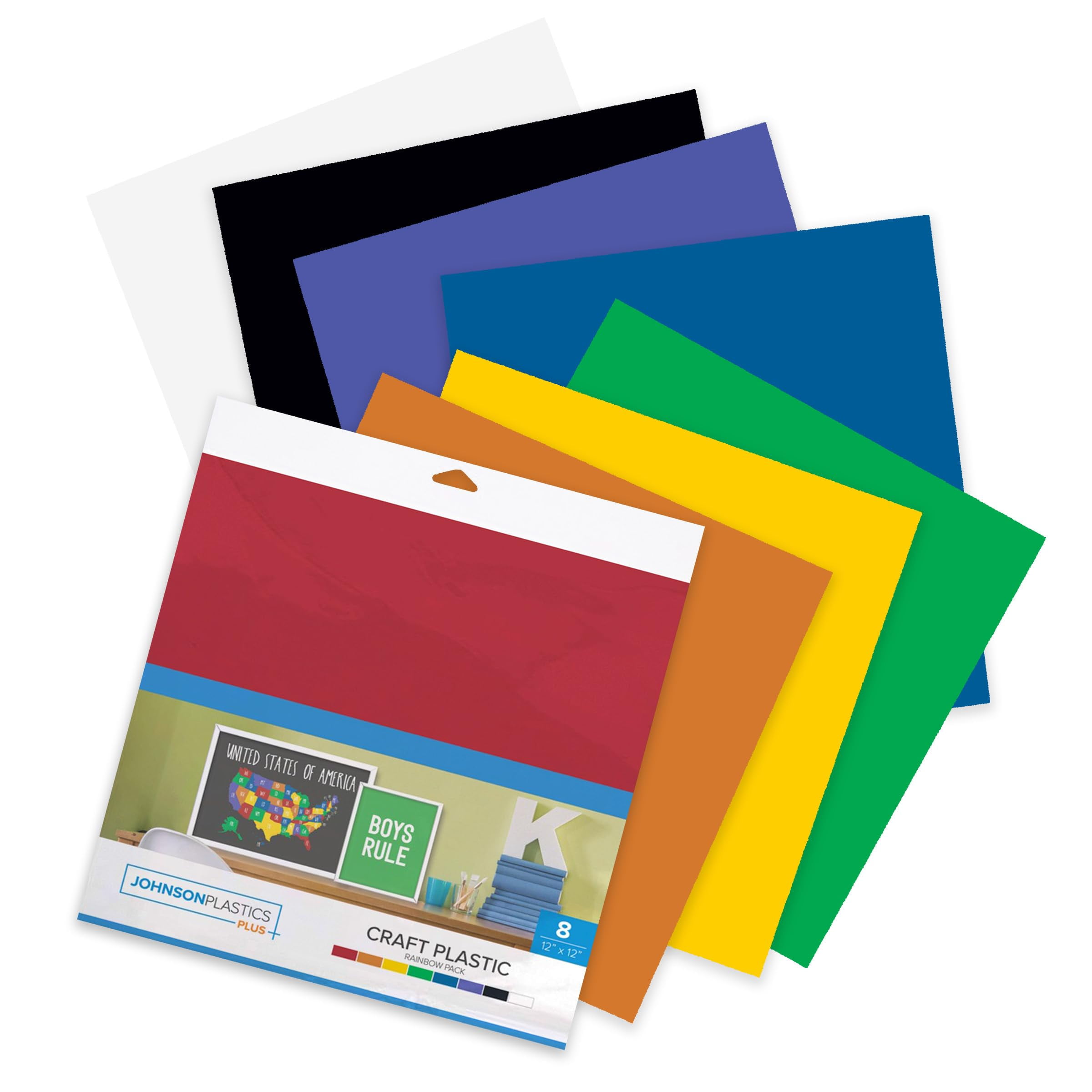 JPPlus CRAFT PLASTIC Plastic Craft Sheets for Cricut, Laser Cutter ...