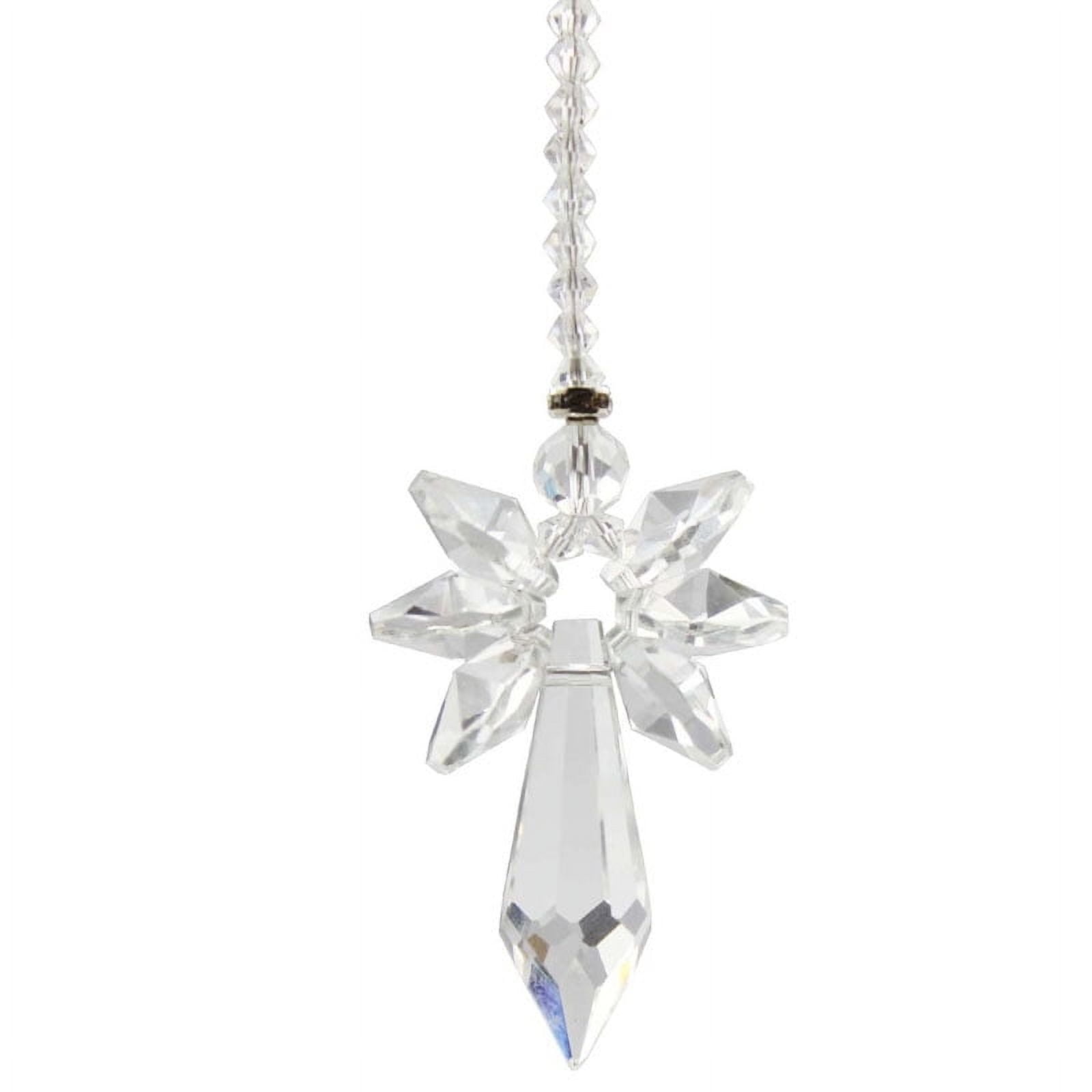 Rainbow Crystal Angel Suncatcher Chakra Pendant Car Charm Door Wall ...
