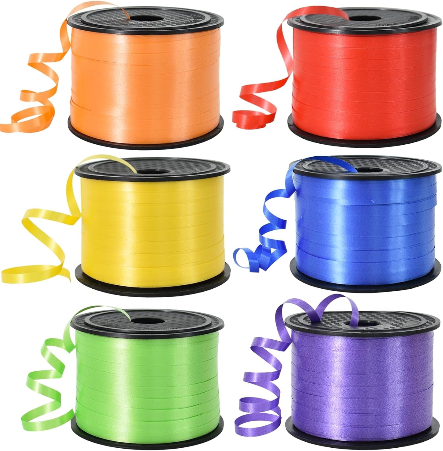 Rainbow Curling Ribbon Colors Balloon Curling Ribbons Balloon String ...