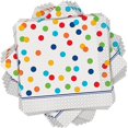 Rainbow Dot Confetti Beverage Napkins, 16ct - Walmart.com