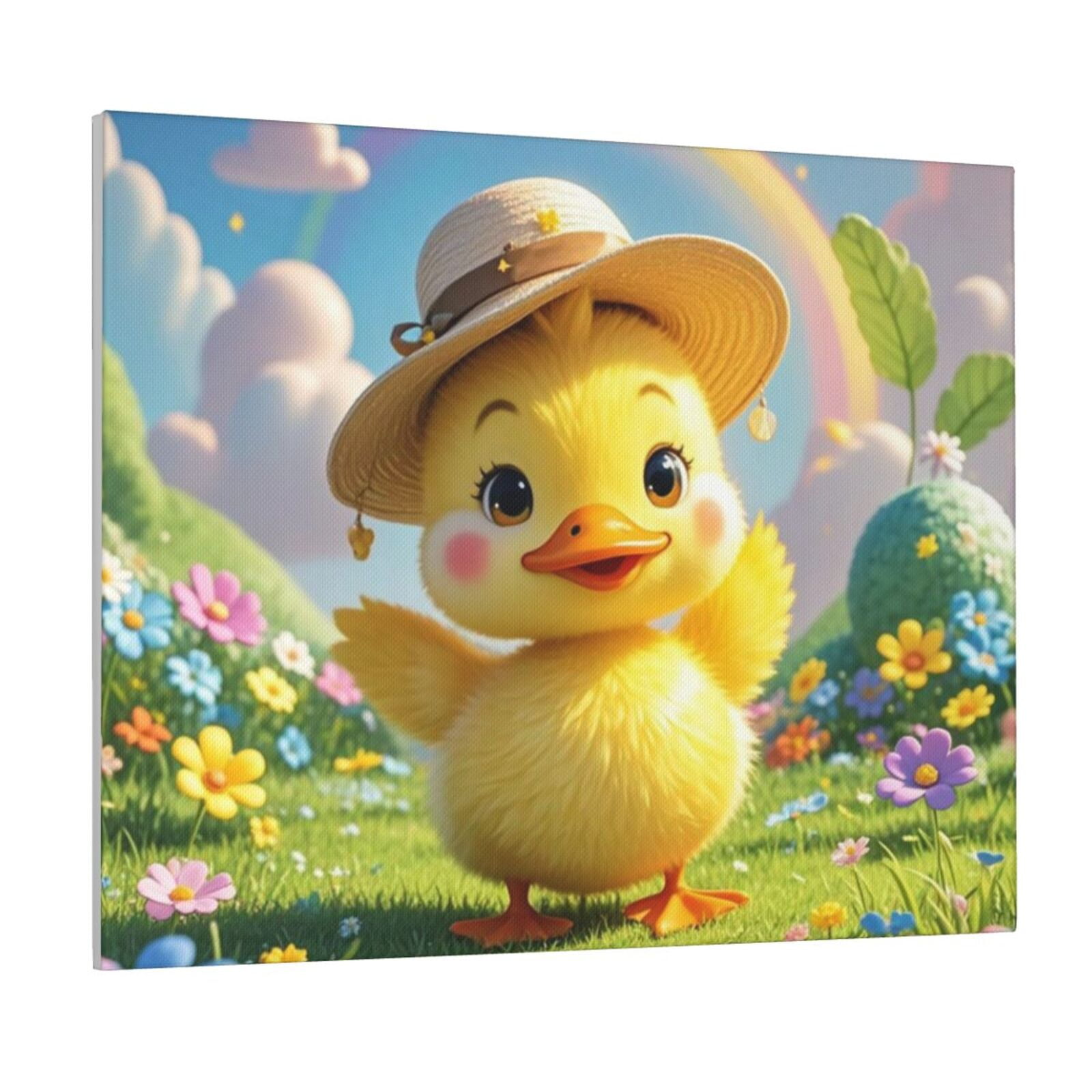 Rainbow Duck Wall Decor Living Room For Living Room Bedroom Kitchen ...