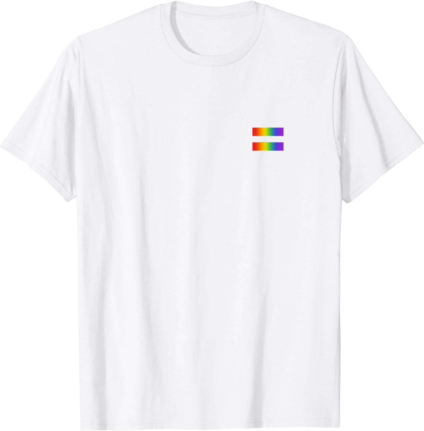 Rainbow Equality Symbol Subtle Pride Stuff LGBT Gay Rights T-Shirt ...