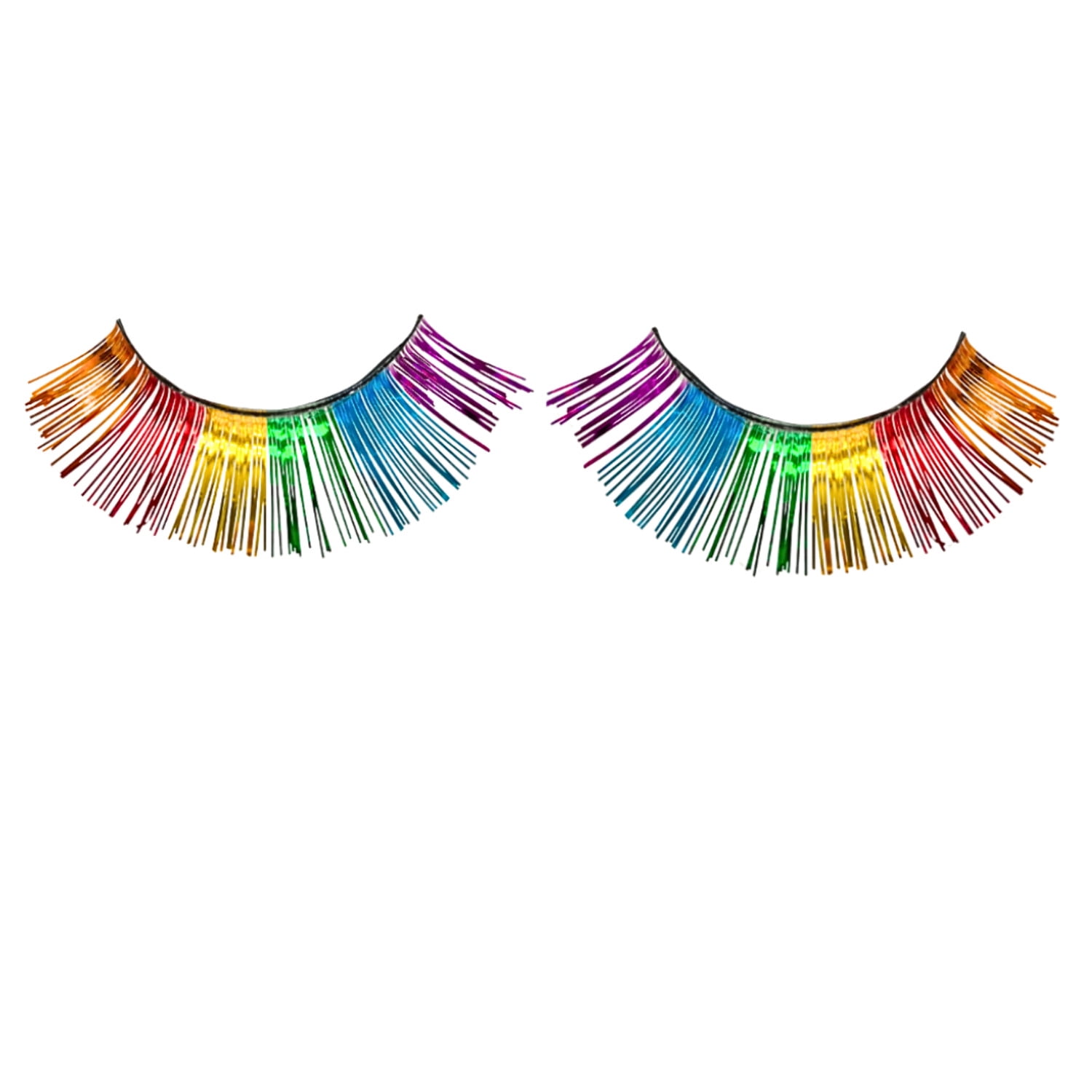 Rainbow Eyelashes Strip Lash - Walmart.com