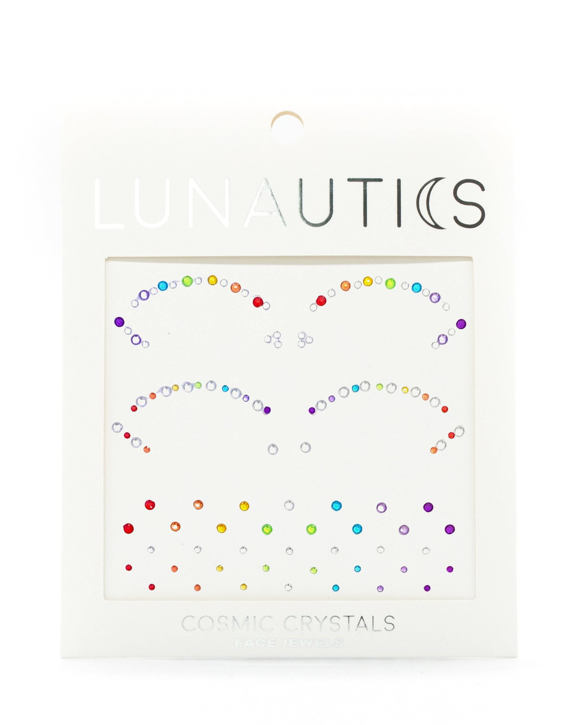Rainbow Face Gem Cut Crease Face Jewel Sticker Pack - Walmart.com