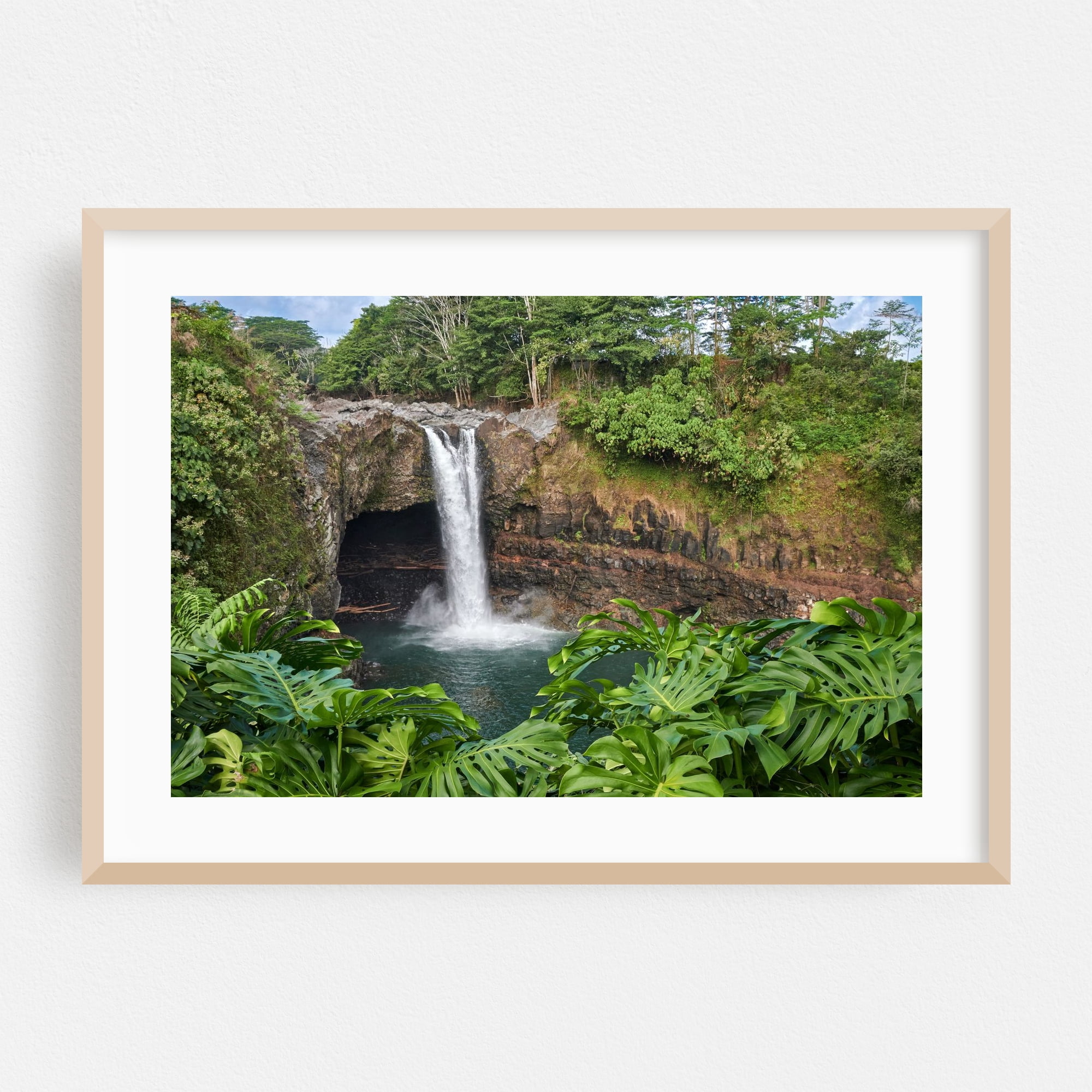 Rainbow Falls in Hilo Hawaii - Photography Waterfall Tropical Nature ...