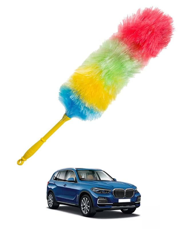 Rainbow Feather Duster for CleaningFlexible Head HomeOffice ...