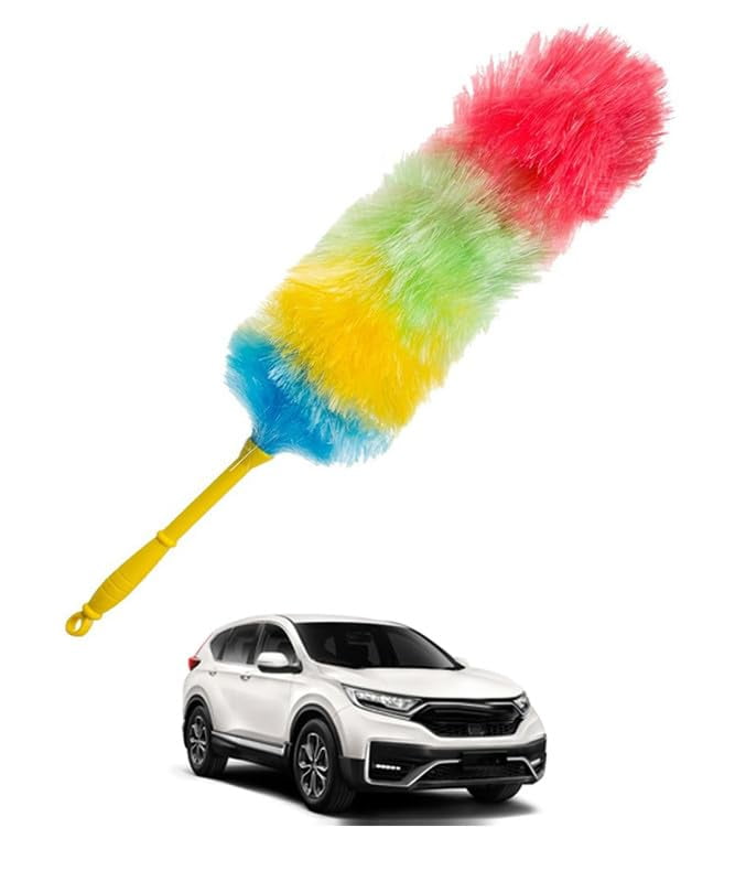 Rainbow Feather Duster for CleaningFlexible Head HomeOffice ...