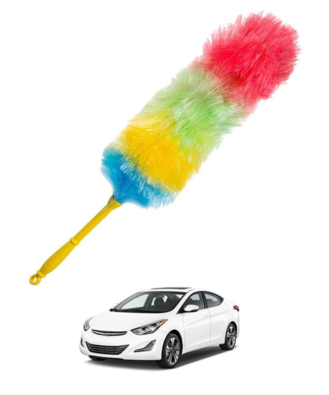 Rainbow Feather Duster for CleaningFlexible Head HomeOffice ...