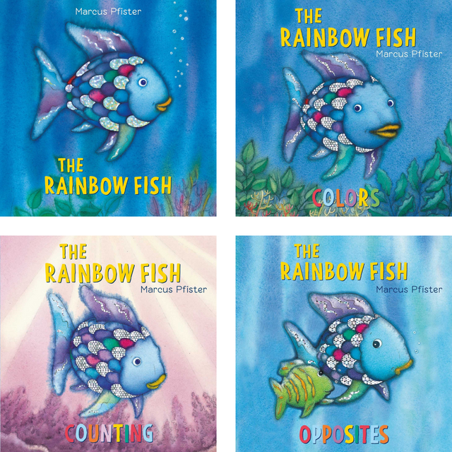 Rainbow Fish Board Book Series : Rainbow Fish; The Rainbow Fish Colors ...