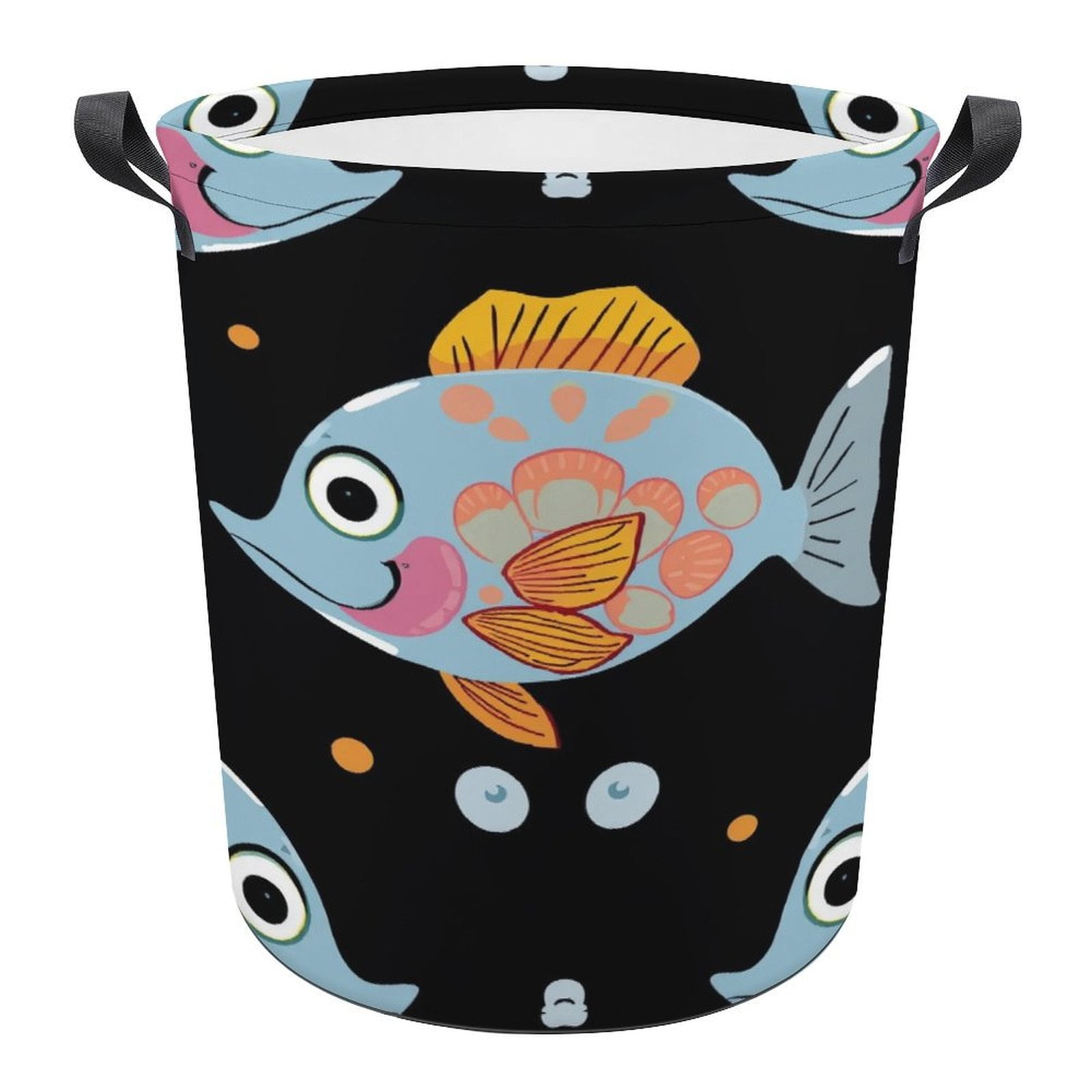 Rainbow Fish Laundry Basket Foldable Large Clothes Storage Bin Baby Hamper - Walmart.com