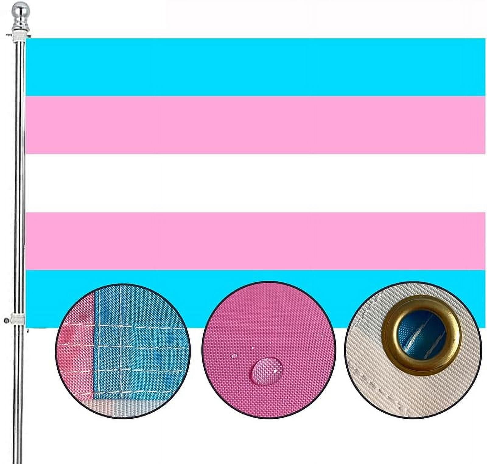 Rainbow Flag 3x5 Outdoor All Inlcusive Progressive Pride 100D Bisexual ...