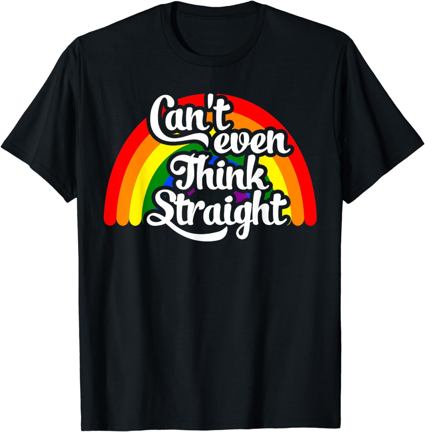 Rainbow Flag LGBT LGBTQ Gay Lesbian Transgender Pride Month T-Shirt ...