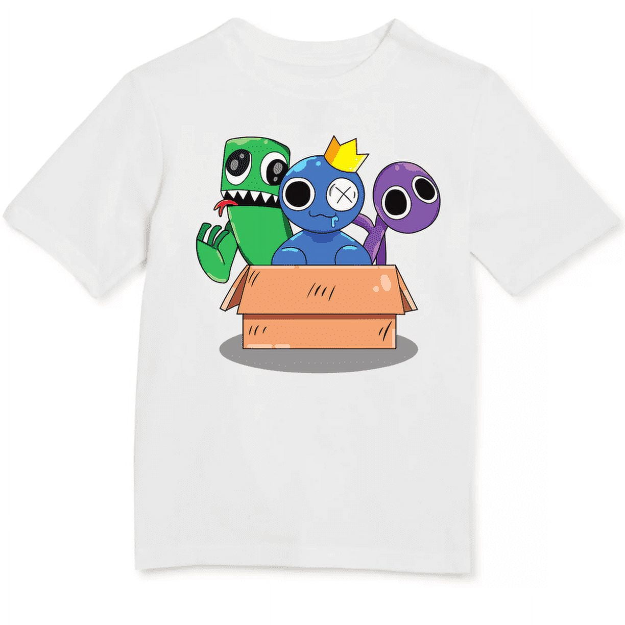 Rainbow Friend For kids Birthday T-Shirt Size 10-12 - Walmart.com
