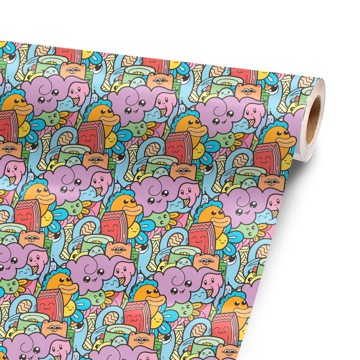 Rainbow Friends 48 Inch x 52 Inch Vinyl Wrap Sheet for large or custom ...