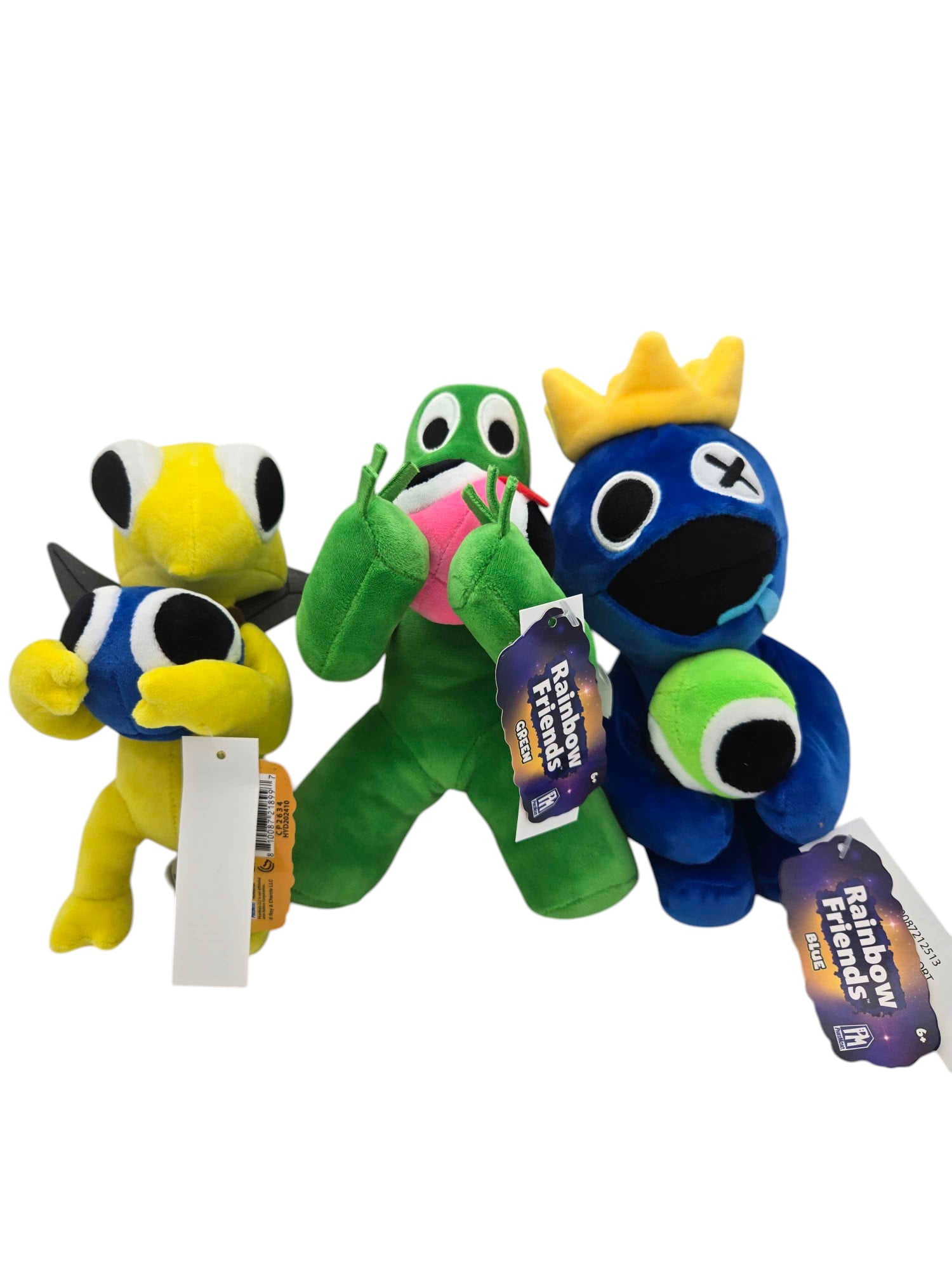 Rainbow Friends - Collectible Plush Complete Set (Three 8" Plushies ...