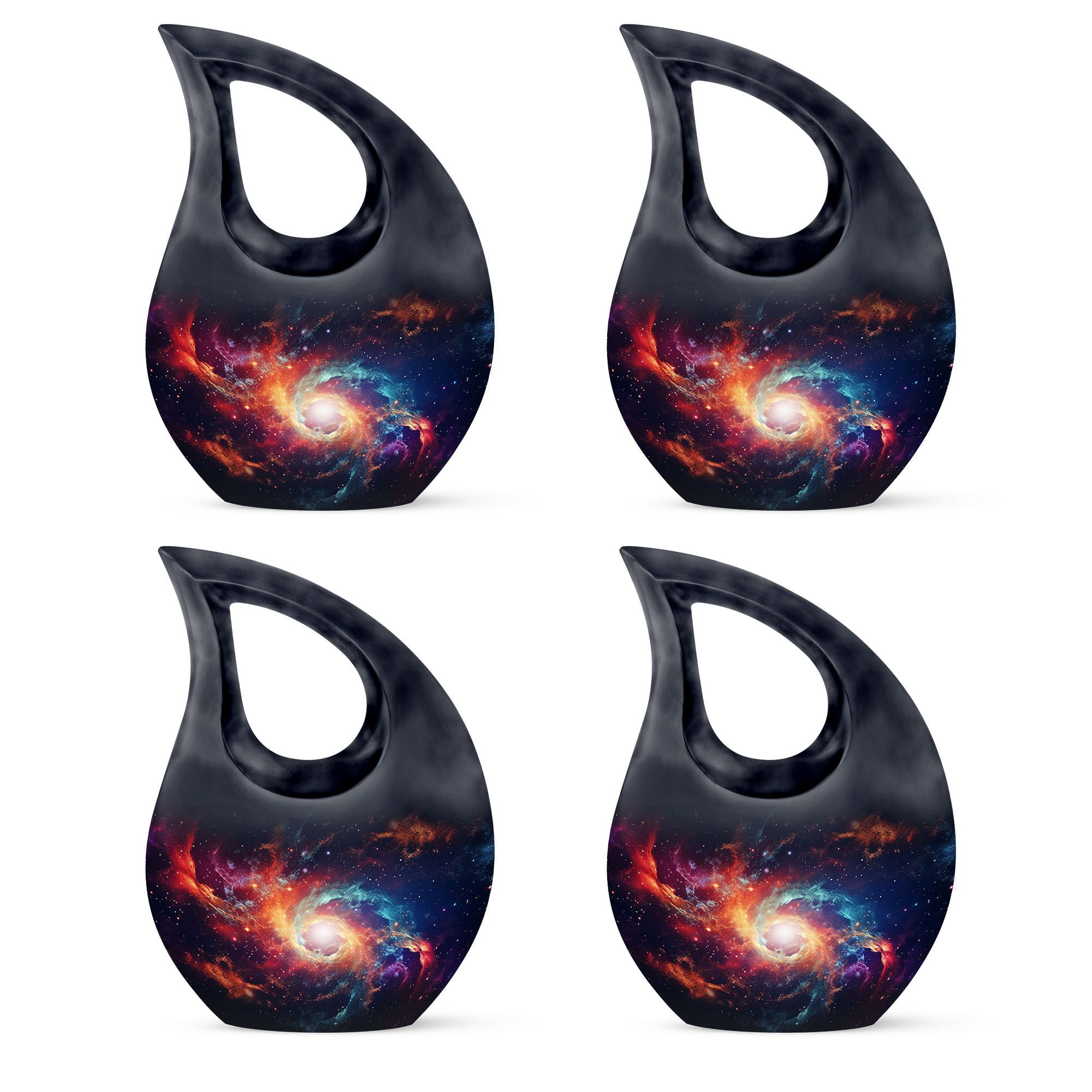 Rainbow Galaxy Revolving Urn - Urn For Moms Ashes & Dad - Cremation ...