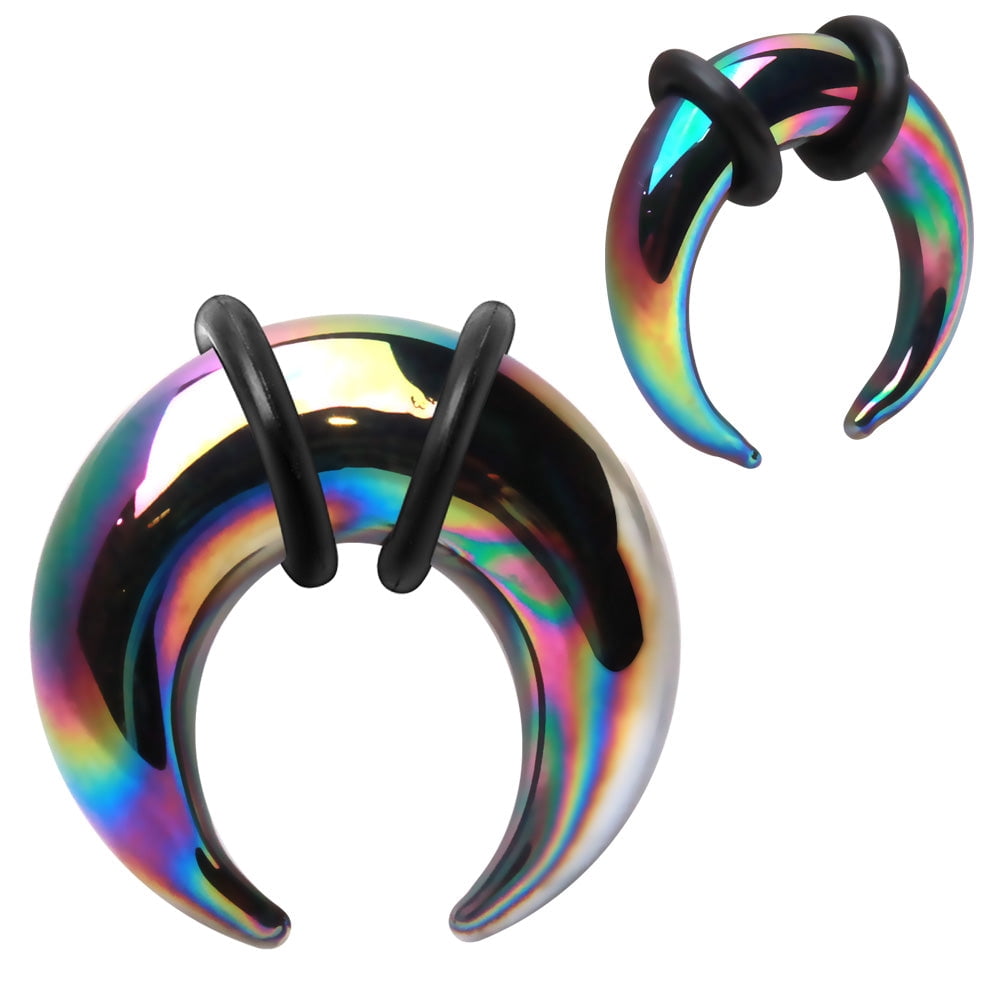 Rainbow Glass Pincher Taper with O-Rings - Walmart.com