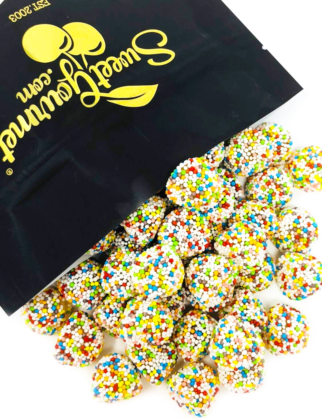 Rainbow Gummi Berries Sweet Nonpareils Non GMO Candy 2 pounds - Walmart.com