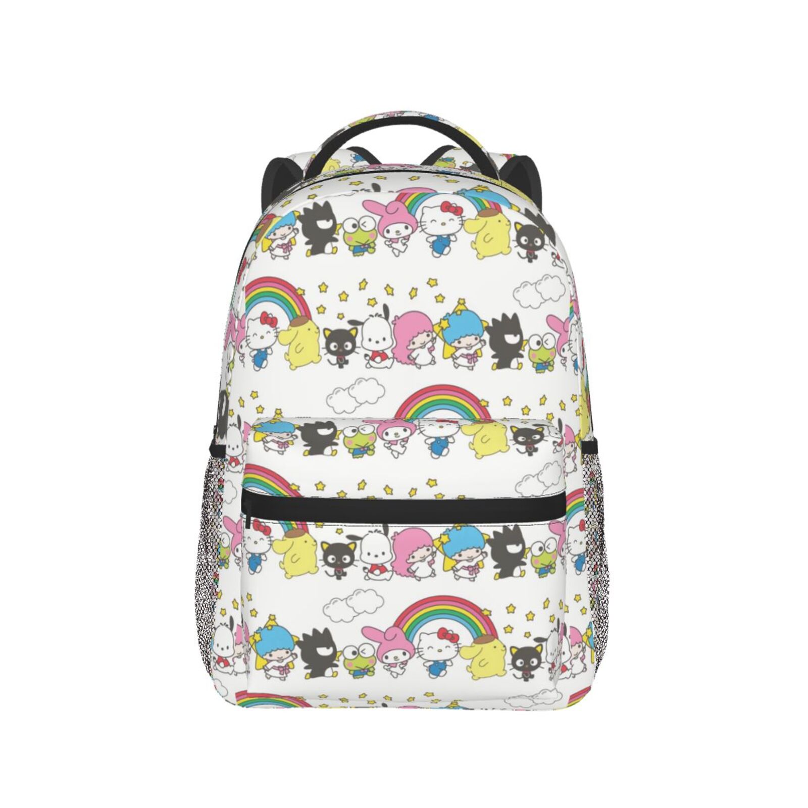 Rainbow Hello-Kitty Mymelody Kuromi Travel Backpack,Carry On Backpack ...