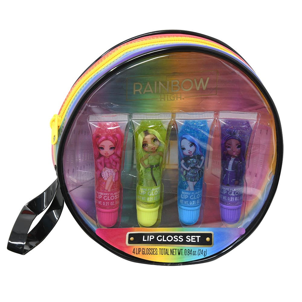 Rainbow High 4pk Lip Gloss in Round Bag - Walmart.com