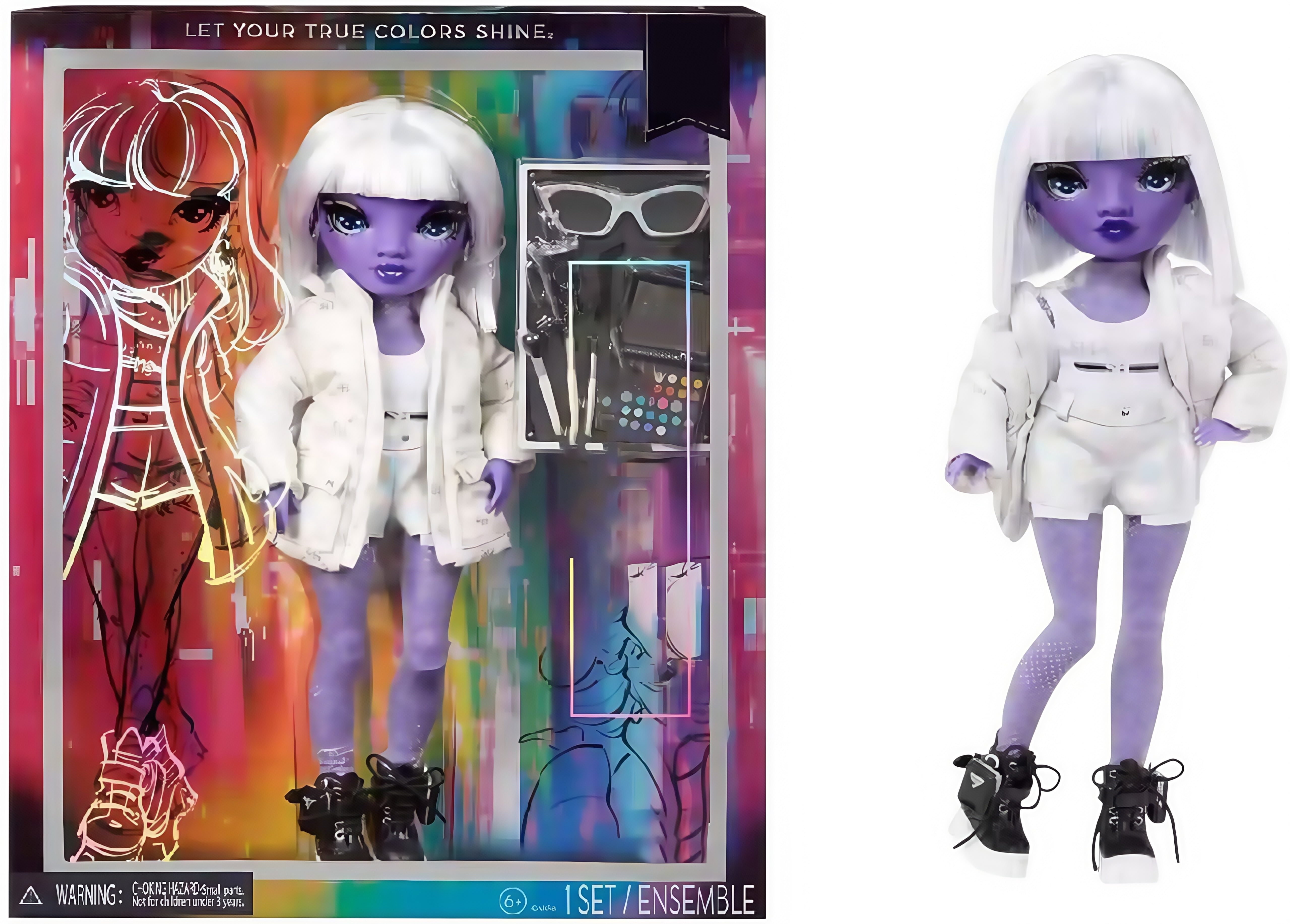 Rainbow High Action Figurine - 11'' Collectible Rainbow High Peripheral ...