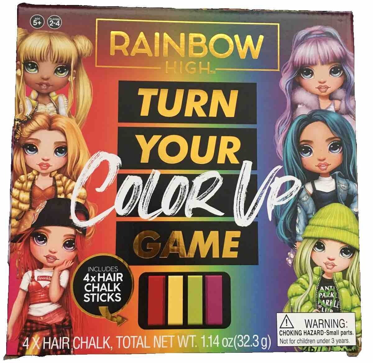 Rainbow High Board Game Turn Your Colour Up - Walmart.com