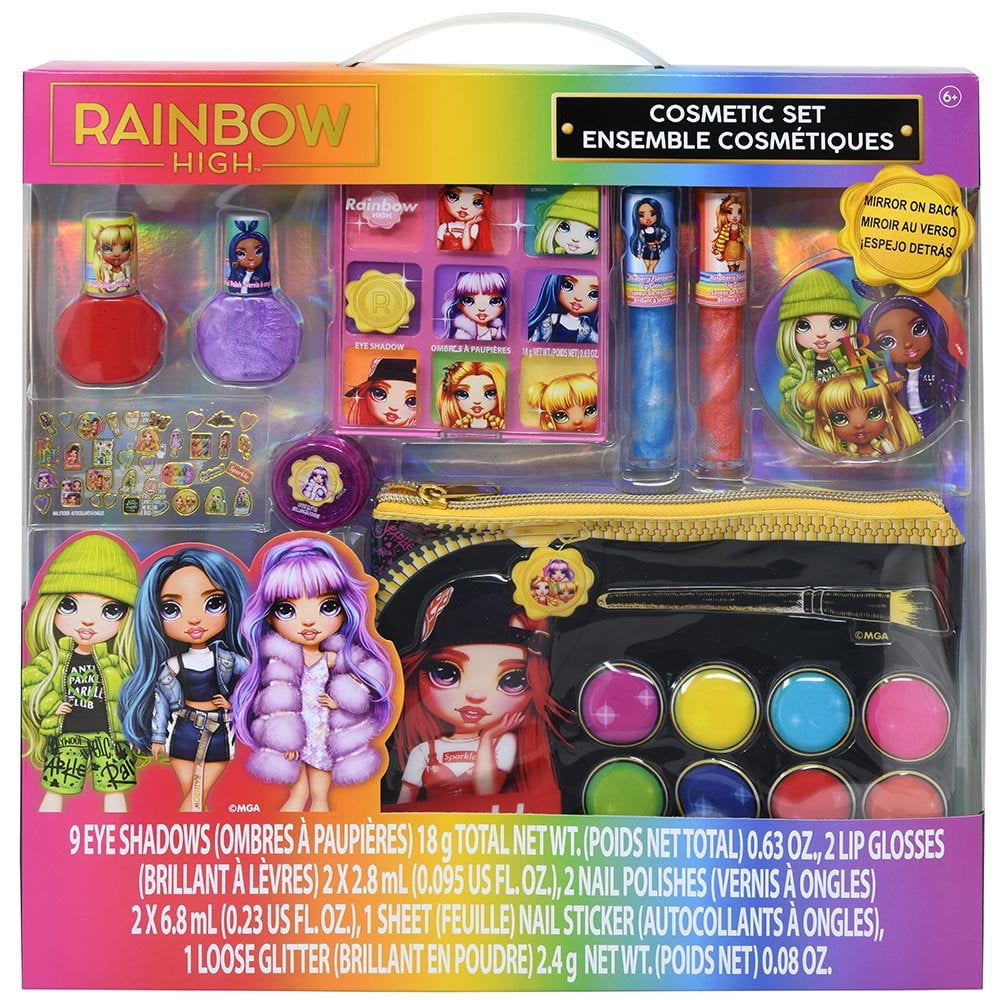 Rainbow High Cosmetic Set with Palette bag in Box - Walmart.com