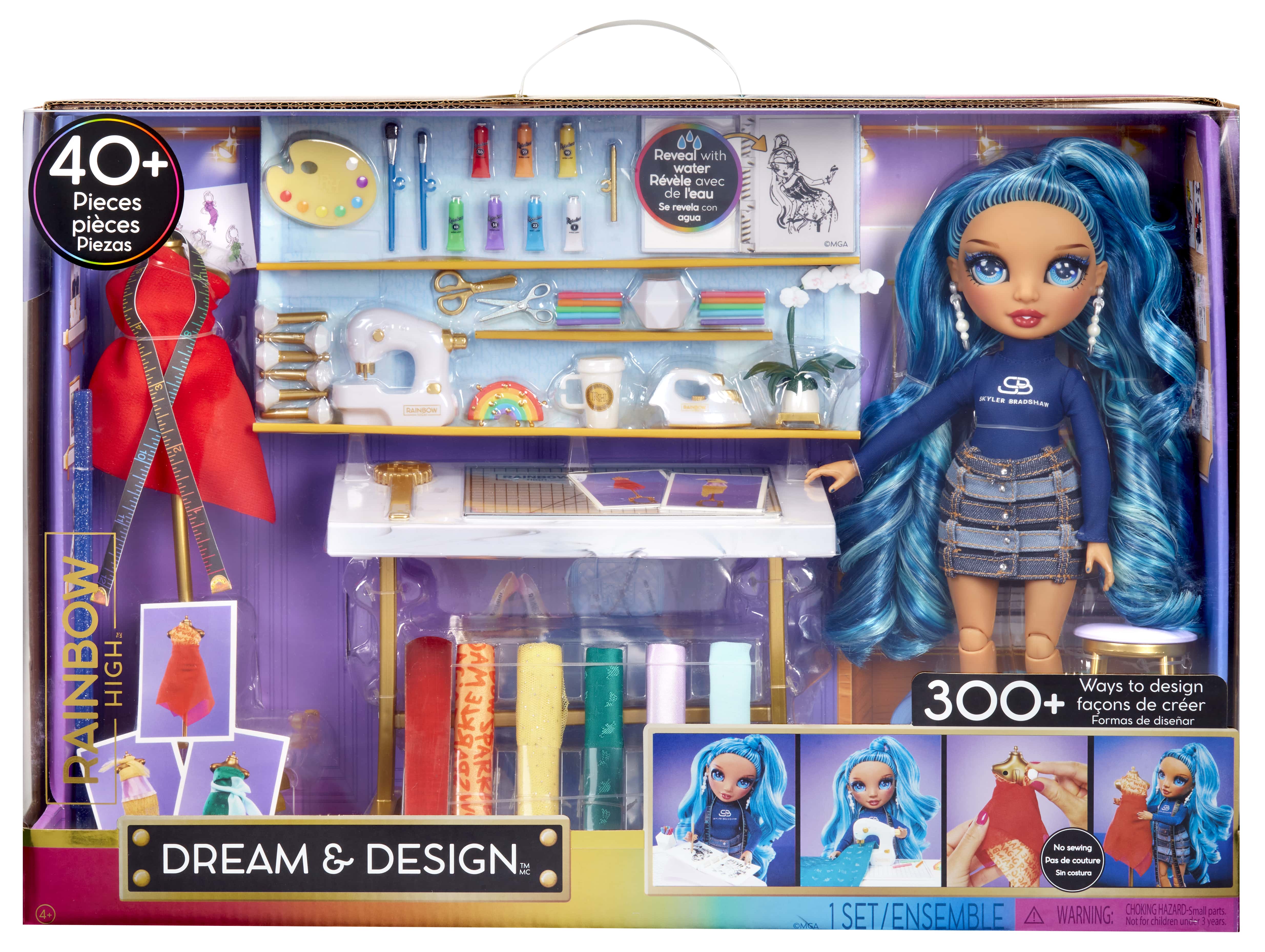 Rainbow High Coco Vanderbalt- Cobalt Blue Fashion Doll. 2 Designer ...