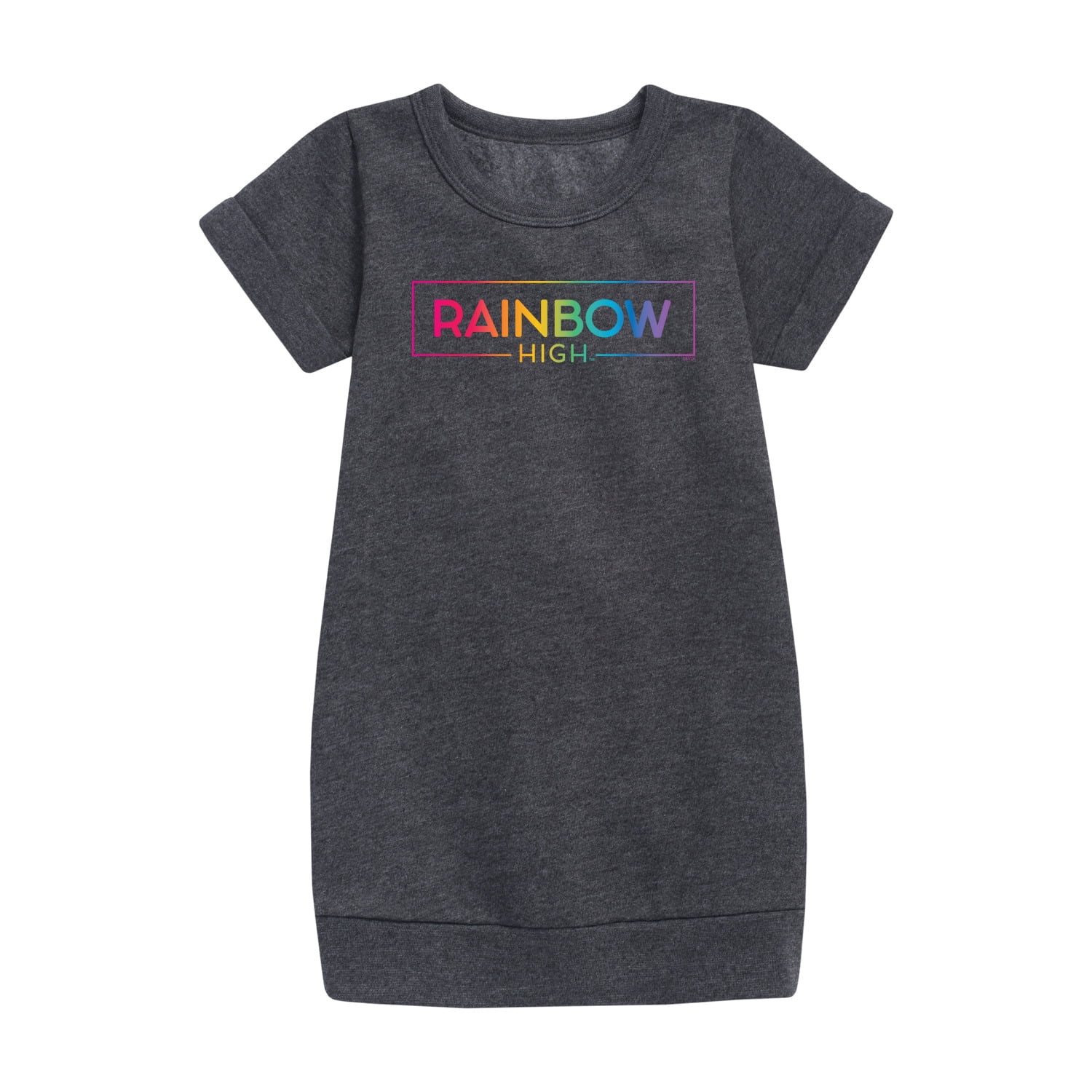 Rainbow High - Gradient Logo - Toddler And Youth Girls Fleece Dress ...