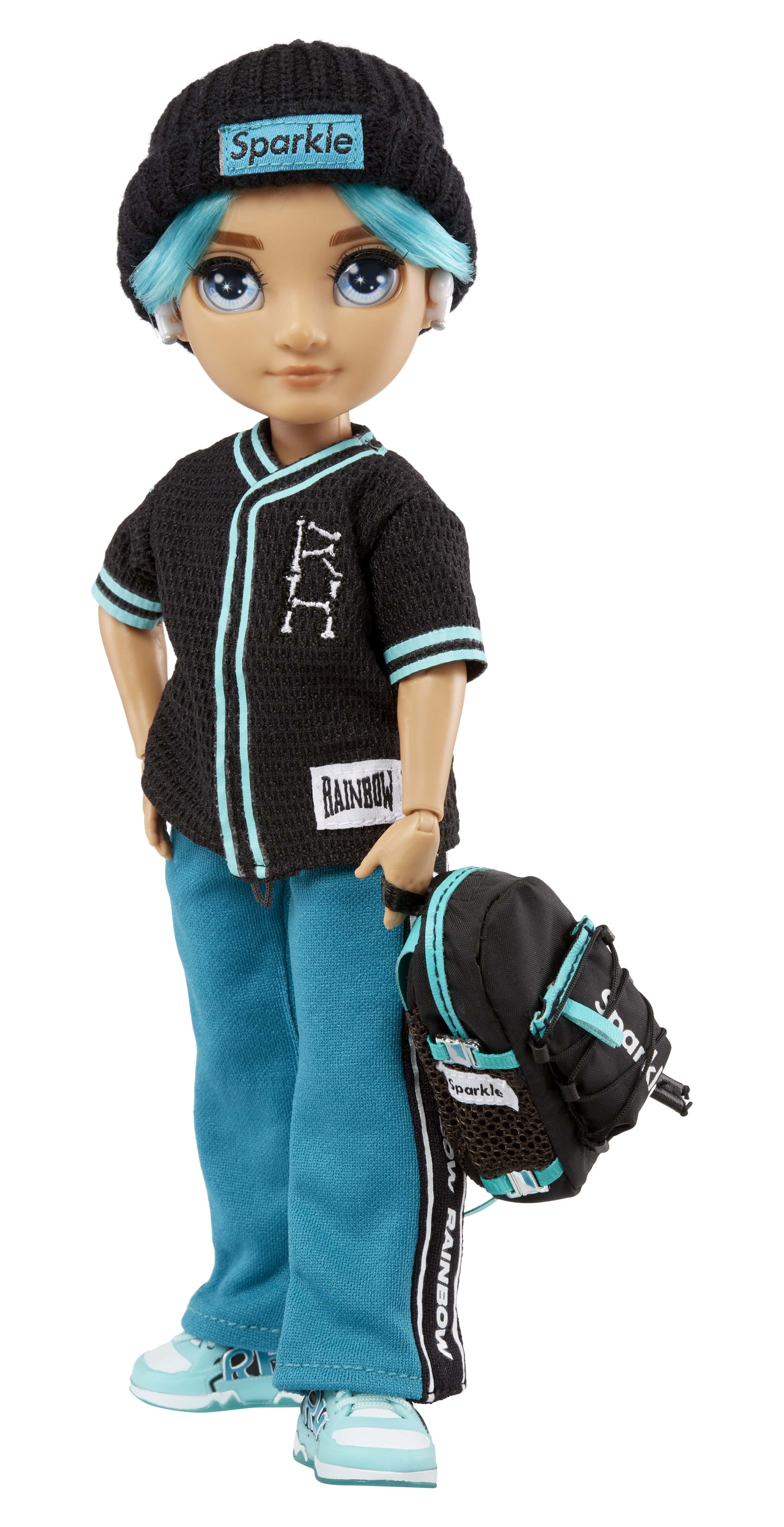 Rainbow High 9-inch River Kendall Teal Fashion Doll with Accessories ...