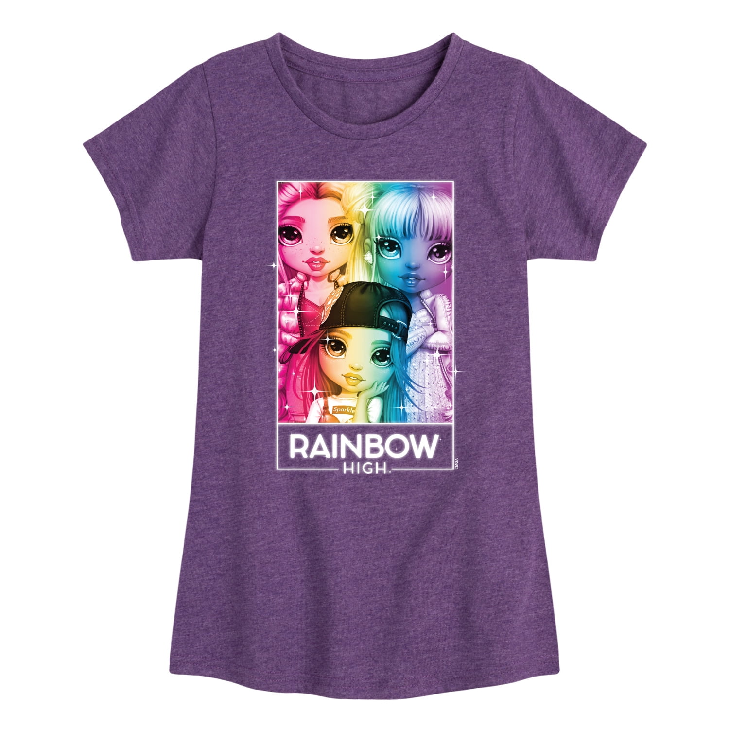 Rainbow High - Rainbow Sparkle Box - Toddler And Youth Girls Short ...