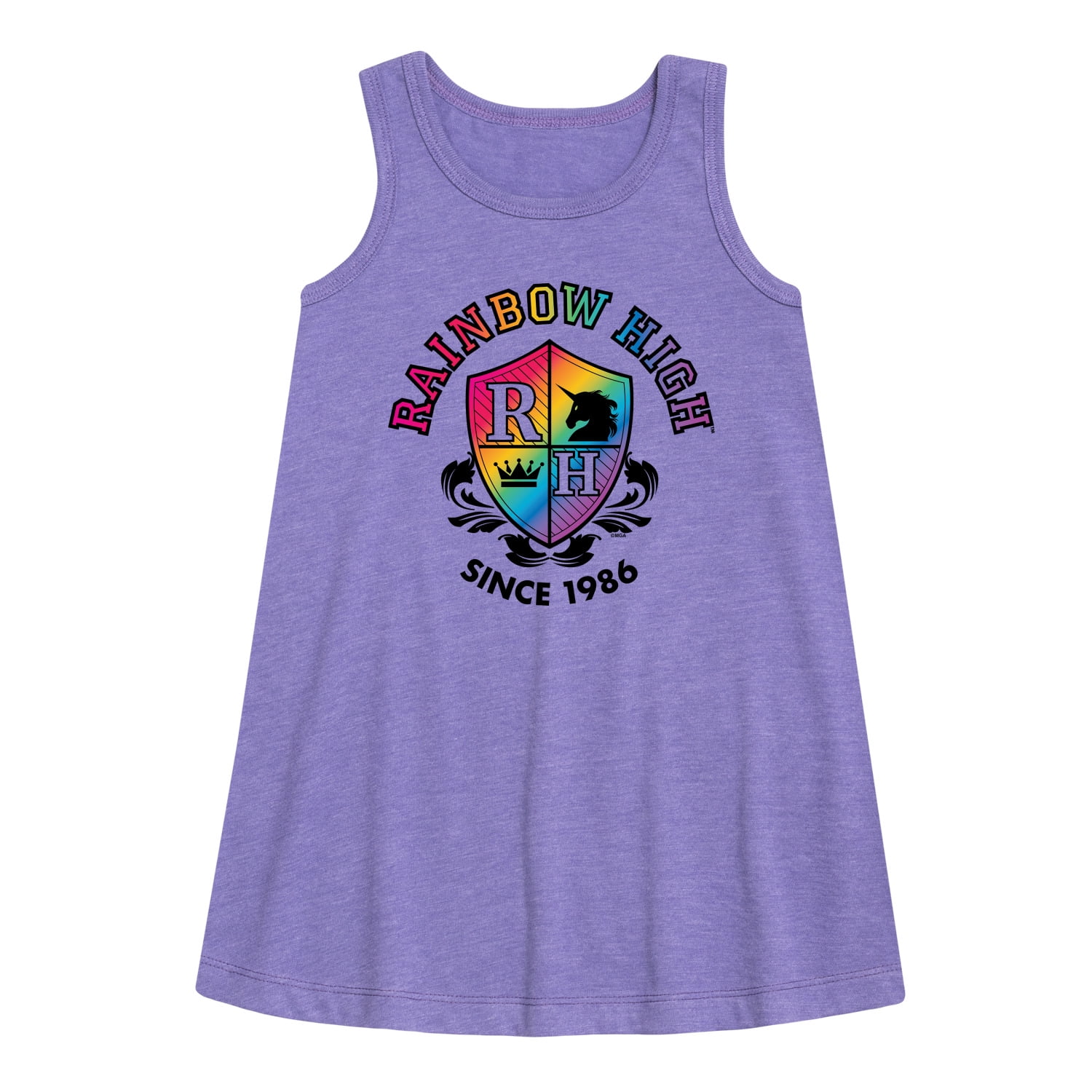 Rainbow High - School Crest - Toddler and Youth Girls A-line Dress ...