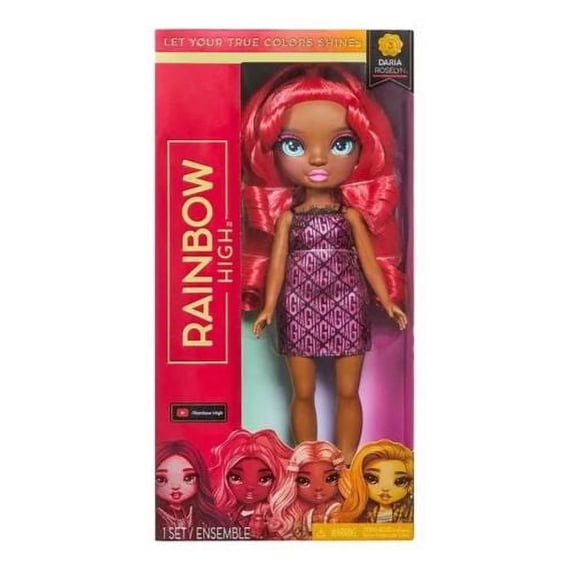 Rainbow High Series 3 Daria Roselyn 11" Fashion Doll - Walmart.com