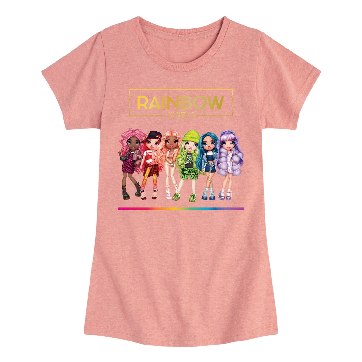Rainbow High - Toy Doll Lineup - Toddler And Youth Girls Short Sleeve ...