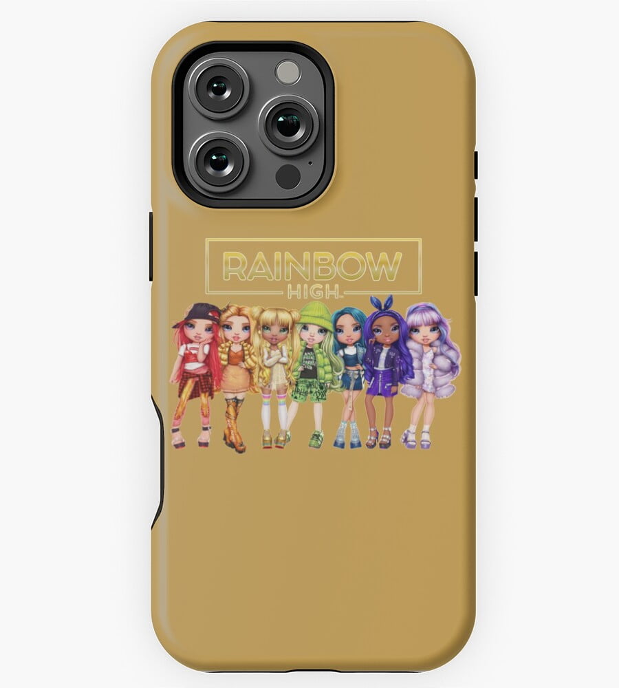 Rainbow High main characters and logo GA8605 Phone Case for iPhone 11 ...