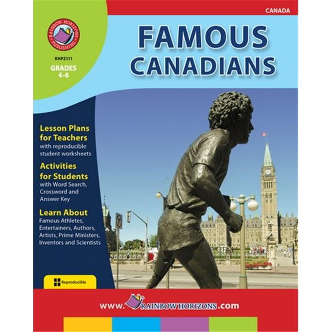 Rainbow Horizons Famous Canadians - Grade 4 to 6 - Walmart.com
