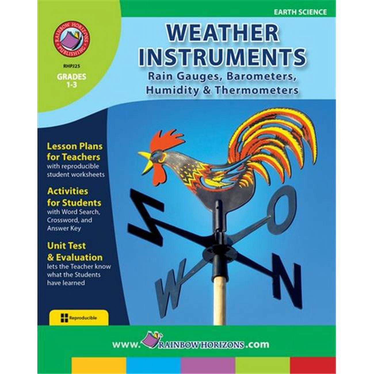 Rainbow Horizons JSLA25 Weather Instruments Rain Gauges- Barometers ...