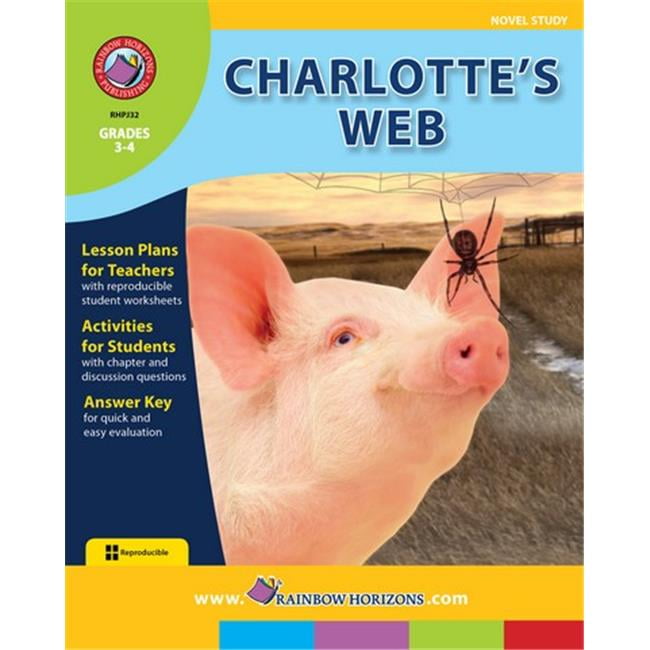 Rainbow Horizons JSLA32 Charlottes Web - Novel Study - Grade 3 to 4 ...
