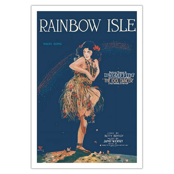 Rainbow Isle Waltz Song - Featured Theme Song in D.W. Griffith’s Film ...