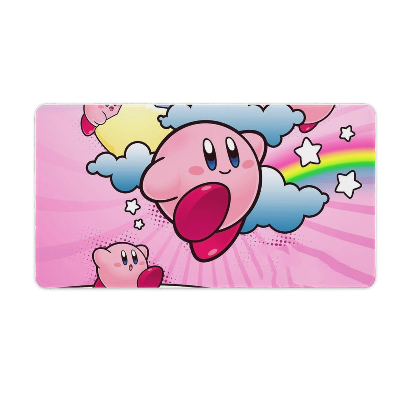 Rainbow Kirby Mouse Pad No-sliped Large Mousepad Extended Gaming Desk ...