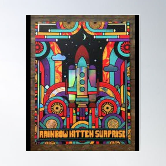 Cat Landscape 116 Poster Wall Art, Modern Wall Decor For Living Room ...