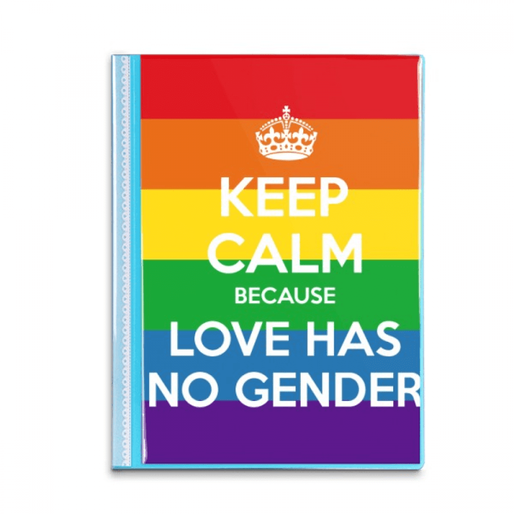 Rainbow LGBT Art Deco Fashion Book Sheet Protectors Portfolio Binder ...