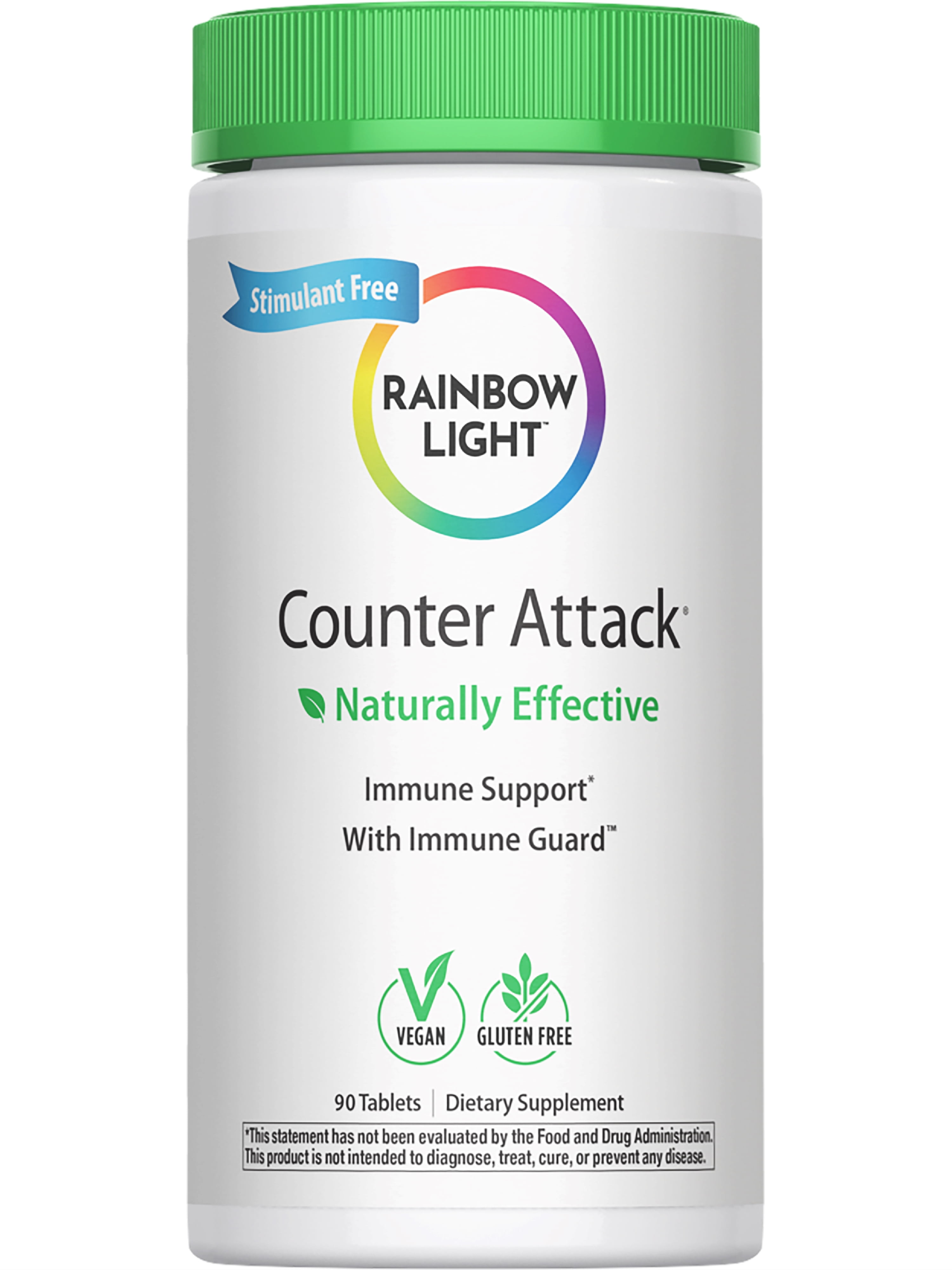 Rainbow Light Power Adult Immunity Support, Vitamin C & Zinc Tablets ...