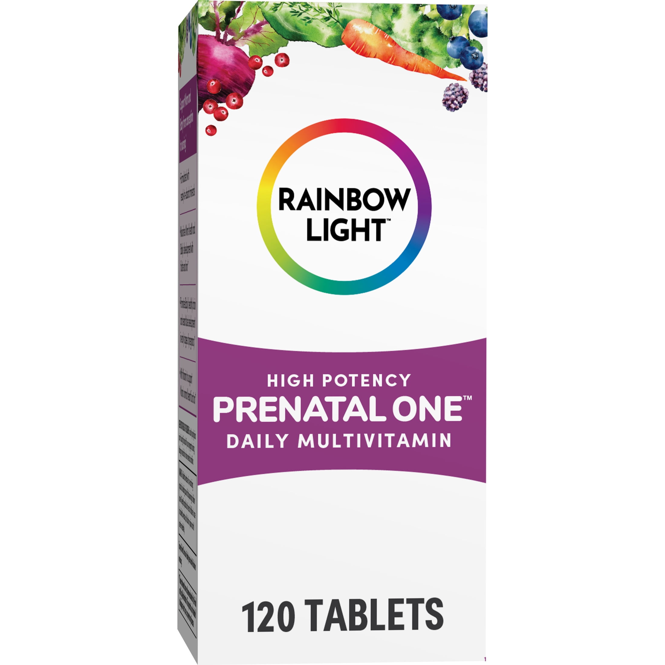 Rainbow Light High-Potency Prenatal One Daily Multivitamin, 120 Count ...