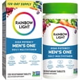 Rainbow Light Men's One 50+ Daily Multivitamin 120 Vegetarian Tablets ...