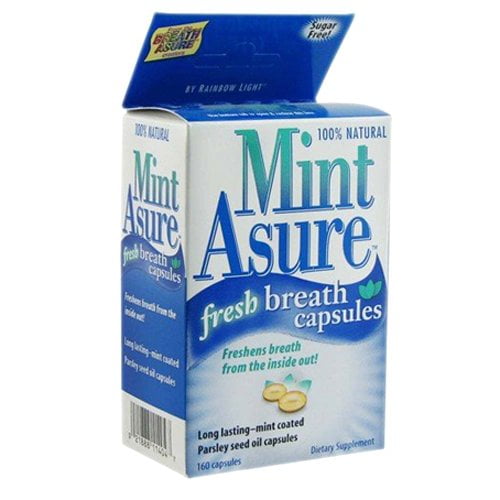 MintAsure Fresh Breath Capsules 160 ct - Walmart.com