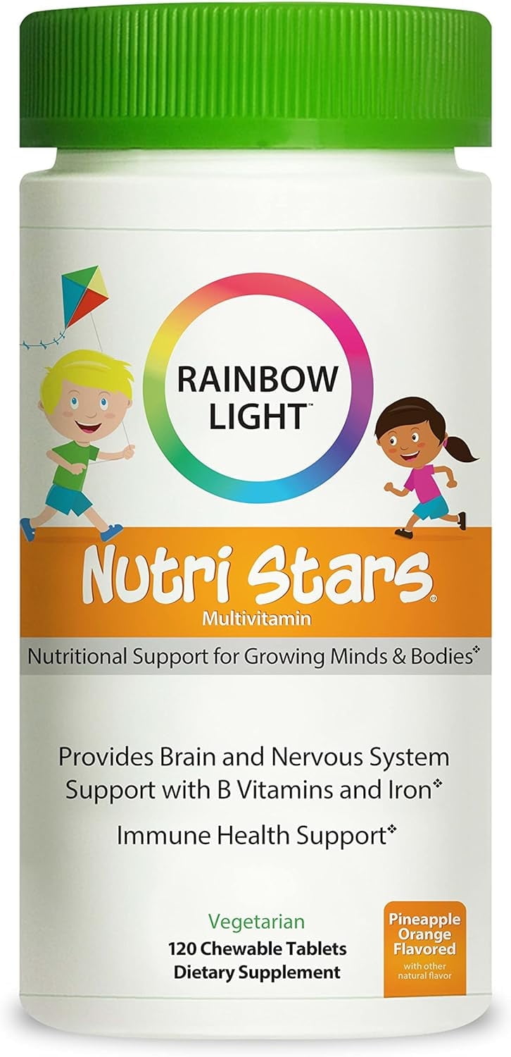 Multivitamins for Kids with Prebiotics | Pineapple Orange Flavor | 120 ...